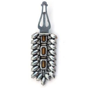 Sylvia | Jewelry | Authentic Vintage Fake Diamond Costume Brooch | Poshmark